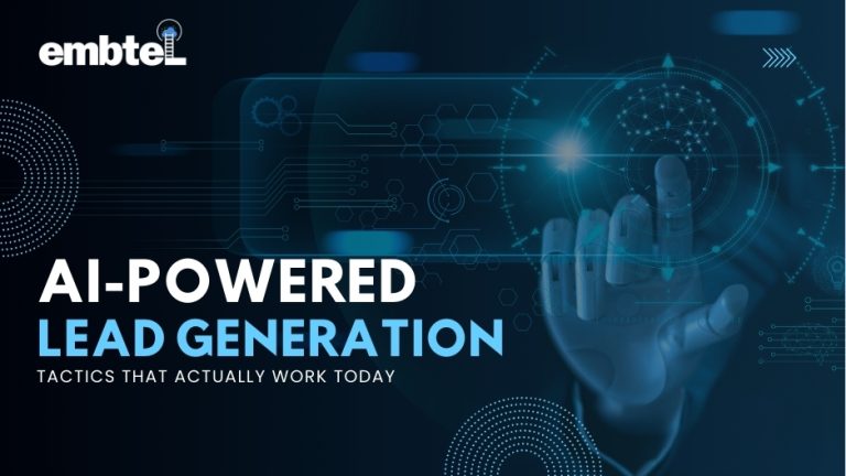 AI-Powered Lead Generation Tactics That Work Today